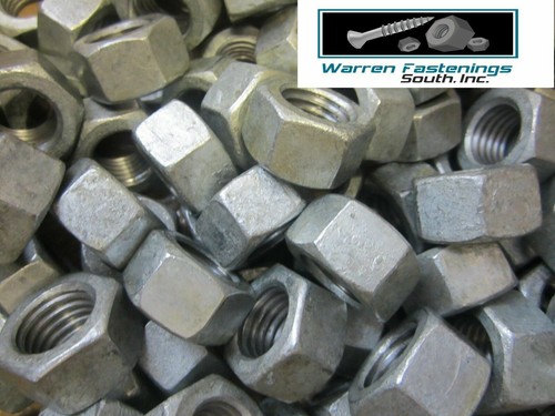 5/8-11 Finished Hex Nuts Hot Dipped Galvanized 50 Pieces | eBay