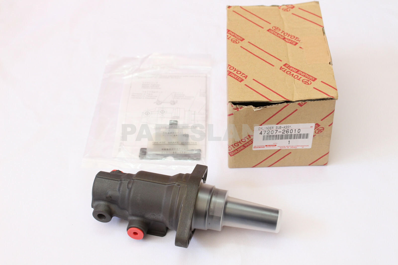 47207-26010 Toyota OEM CYLINDER SUB-ASSY, BRAKE MASTER LESS RESERVOIR ...