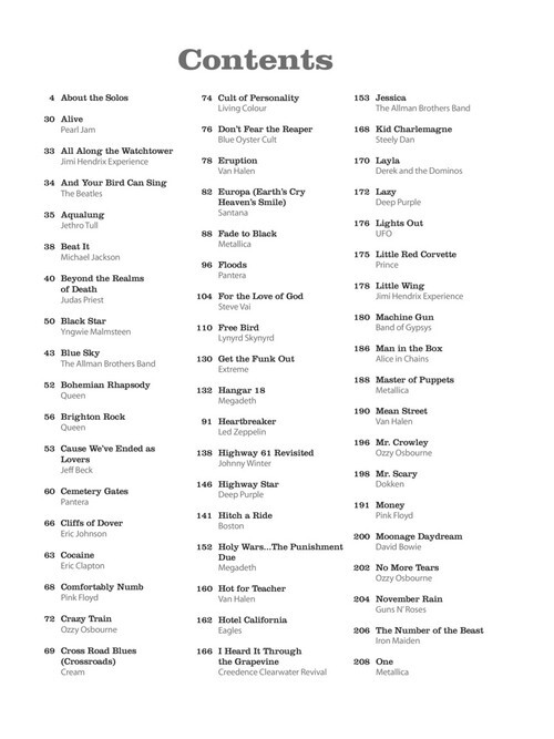 Guitar World's 100 Greatest Guitar Solos of All Time | eBay