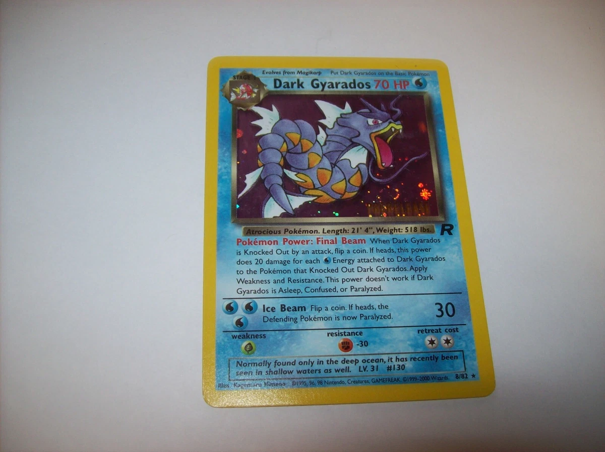 Dark Gyarados Prerelease