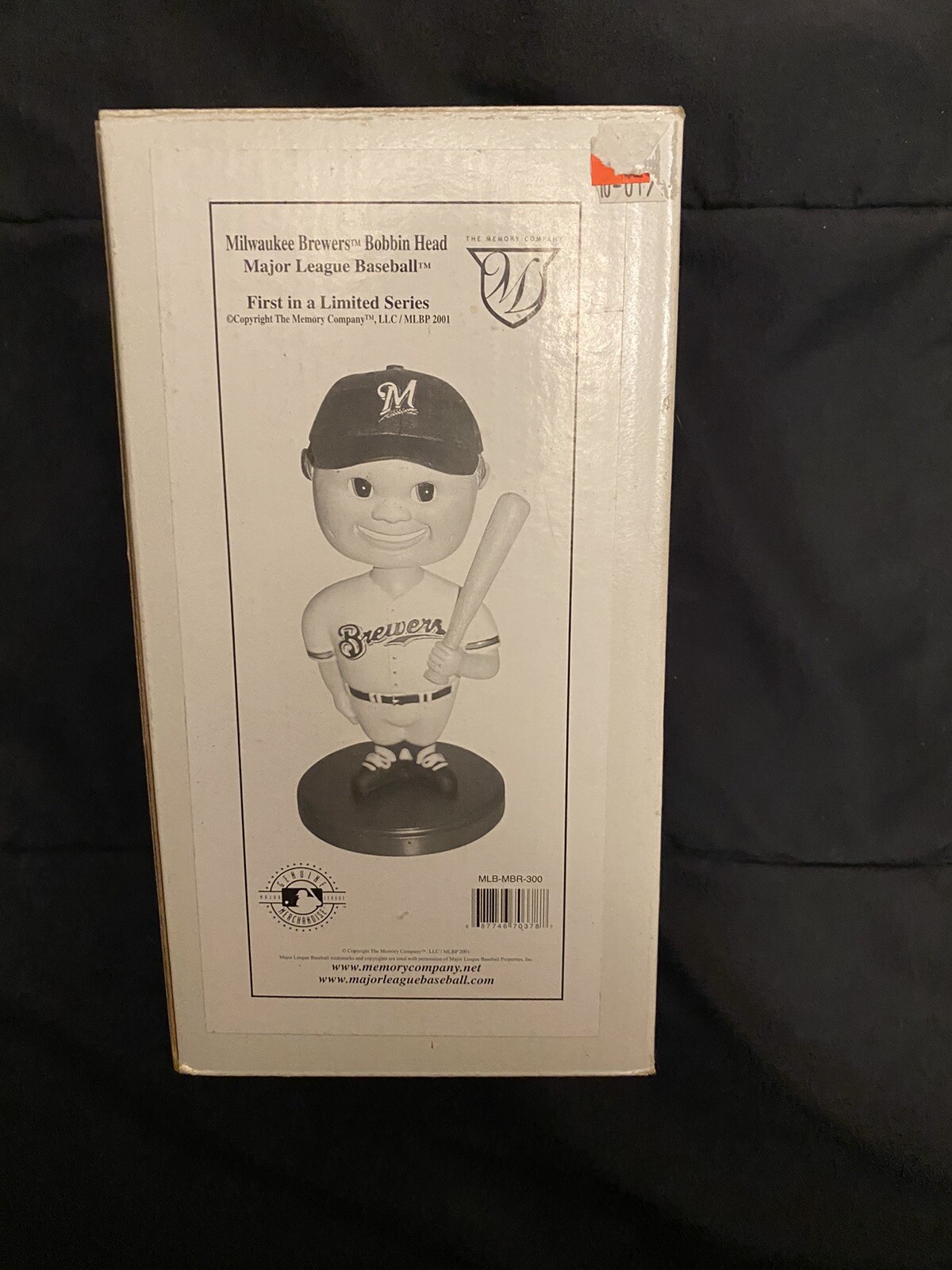 MILWAUKEE BREWERS MLB 2001 "BOBBIN HEAD" BOBBLEHEAD 1ST IN LIMITED ...