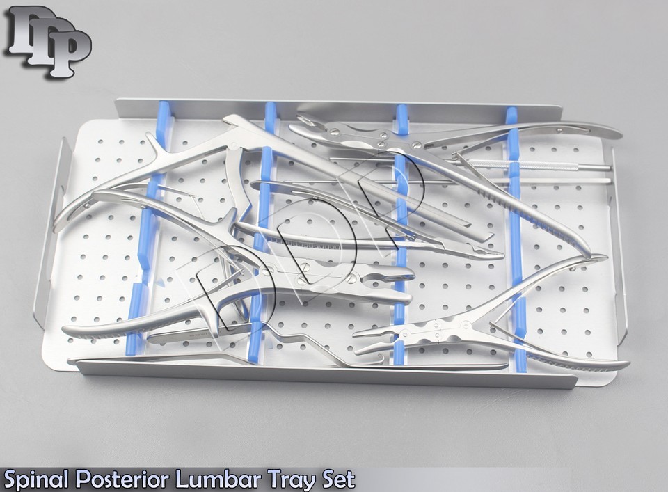 38 Pieces Surgical Orthopedic Spinal Posterior Lumbar Tray Set | eBay