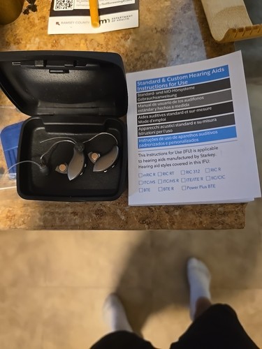 Starkey Genesis AI 20 m RIC R hearing aids pre-owned - slightly used | eBay