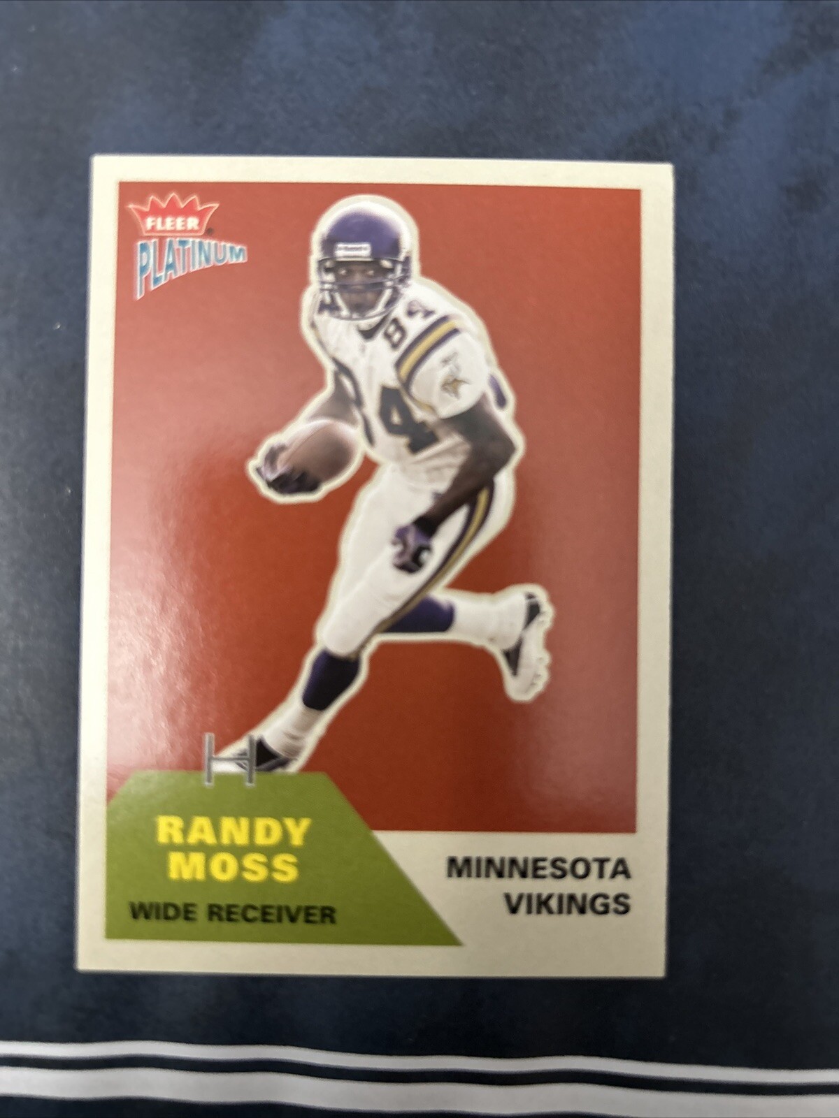 2002 Fleer Platinum Football Card #33 Randy Moss | eBay