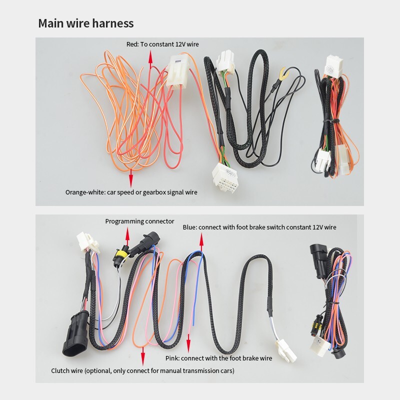 EASYGUARD ECC001 Electric Universal Cruise Control System Kit Car Speed ...