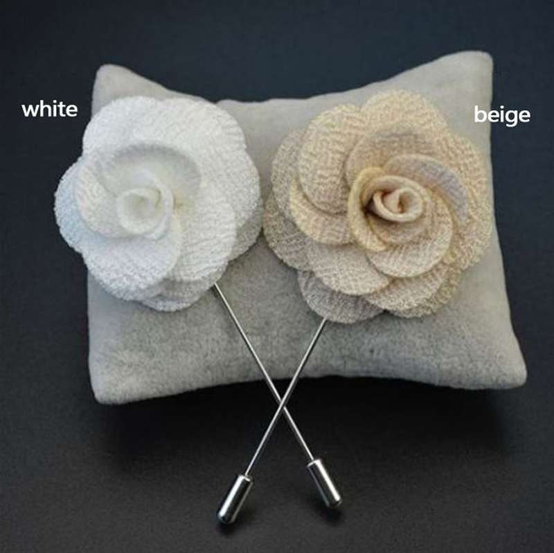 New Men's Badge Suit brooch chest buckle brooch Pin Floral flower lapel ...