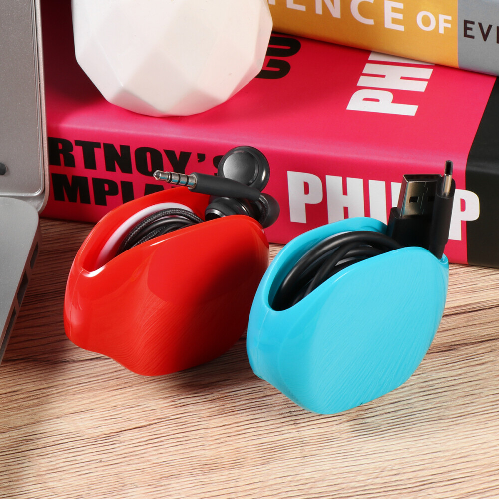 Retractable Case for USB Cable Winder Auto Wire Box Headphone | eBay