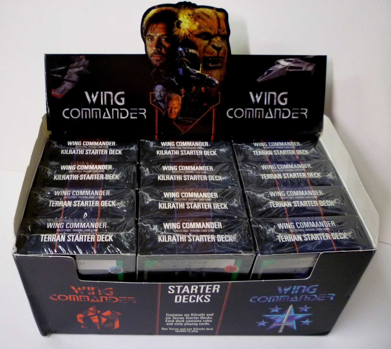Mag Force 7 Wing Commander CCG 2 Starter Deck Set New 1995 Amricons | eBay
