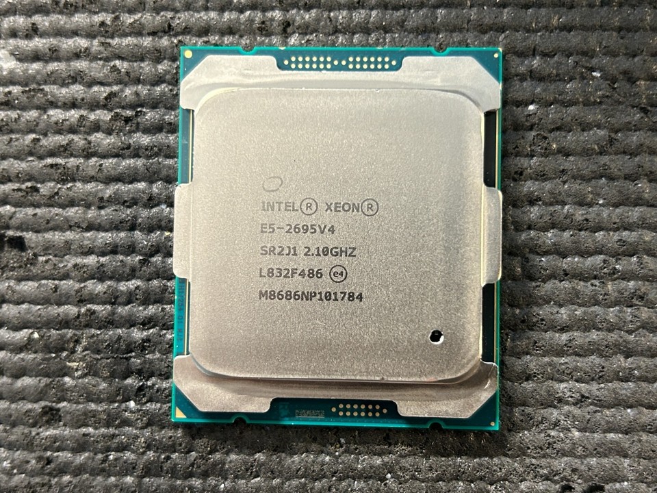 Intel Xeon E5-2695 V4 2.10GHz 3.30GHz Max 18 Core 36 Threads SR2J1 ...