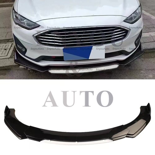 for ford Fusion Front Bumper Lip Spoiler Splitter Diffuser Glossy Black ...