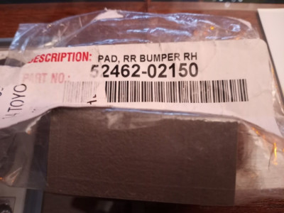 Toyota OEM 2014 Corolla Insulator Pad Right 5246202150 New in package ...