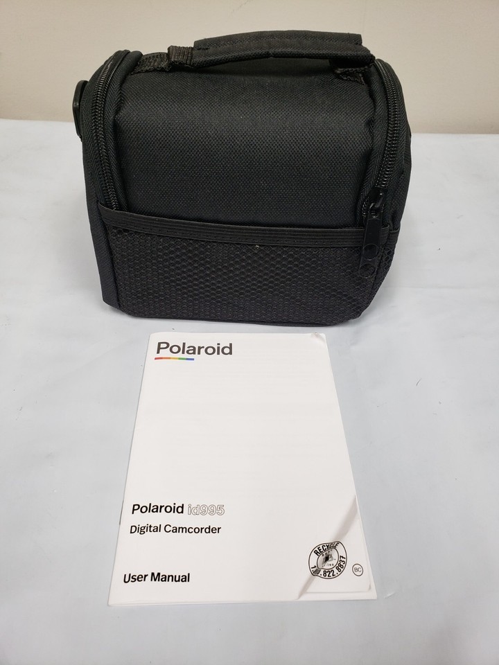 Sealed! REFURBISHED by Polaroid ID955 4K HD Camcorder Camera 18x 56MP ...