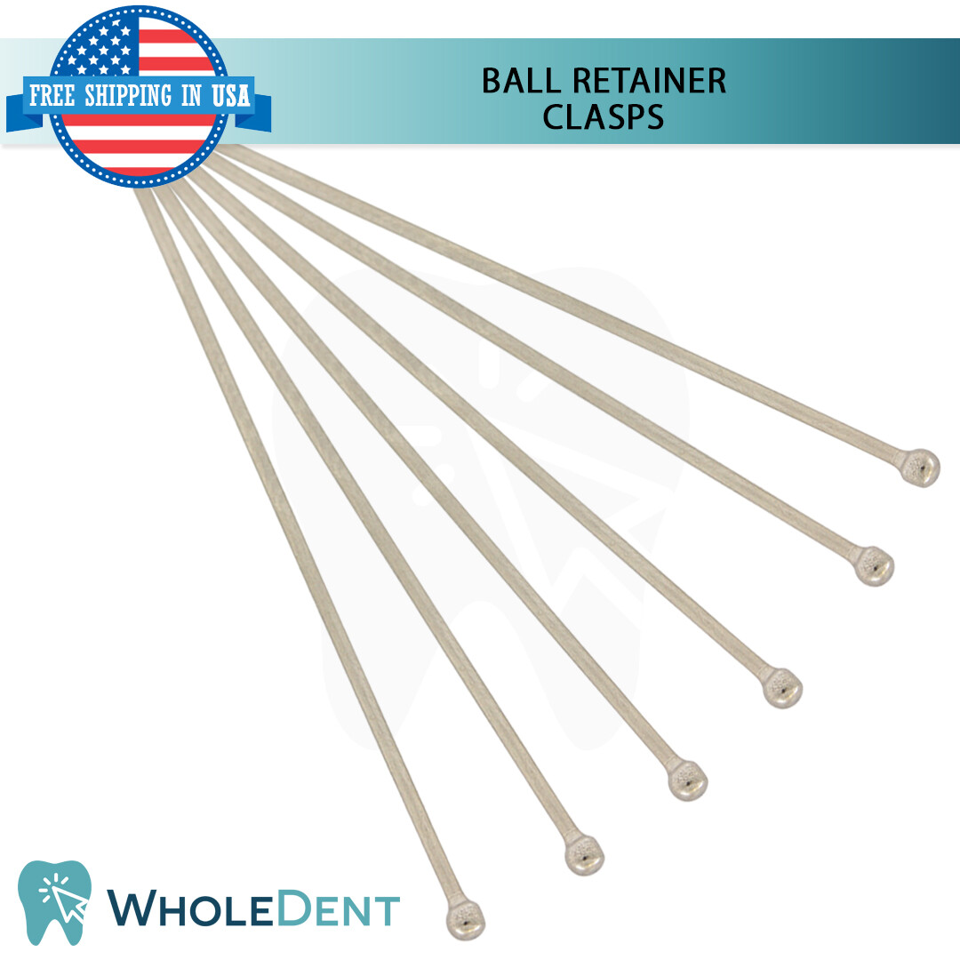 Orthodontic Dental Ball Retainer Clasps Tooth Hold Position Appliance ...