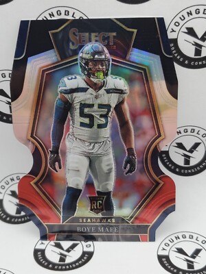 BOYE MAFE 2022 SELECT PREMIER LEVEL RED WHITE BLUE DIE CUT PRIZM RC ...