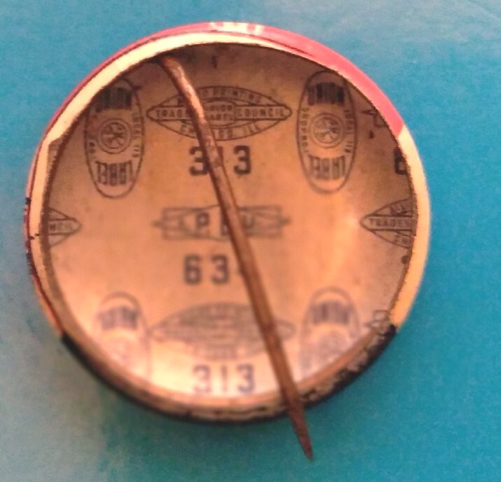 1956 ADLAI STEVENSON ESTES KEFAUVER campaign pin pinback button ...