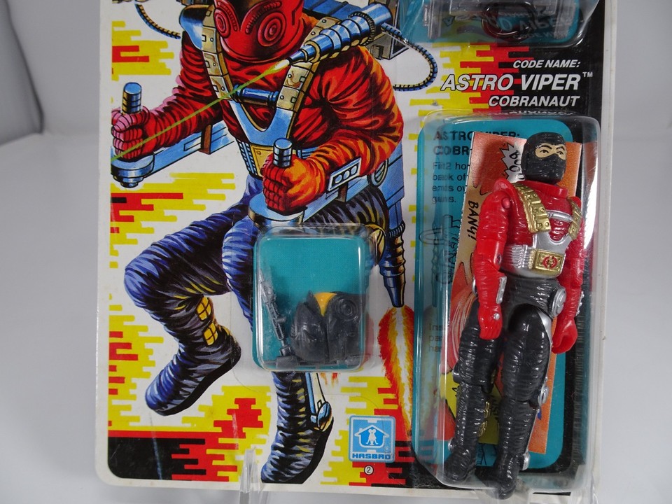 Vintage GI Joe Astro Viper 1988 MOC Factory Sealed Employee Owned Original Rare | eBay