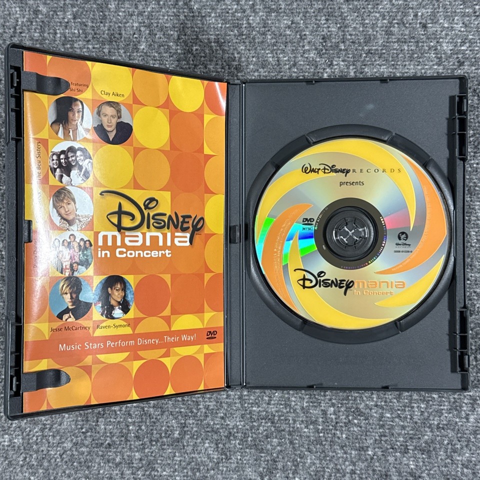 Disney Mania DisnryMania in Concert (DVD, 2005) Complete with Insert ...