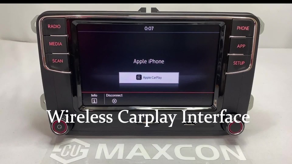 Car Stereo RCD360 PRO3 RCD330 Wireless Carplay Bluetooth RVC for VW ...