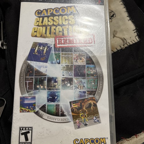 Capcom Classics Collection Remixed PSP Video Game Multiplayer CIB ...