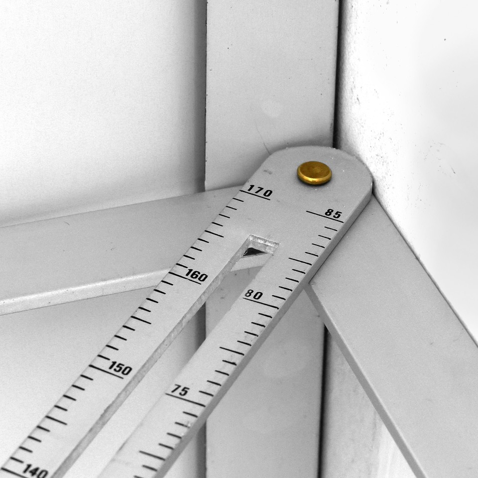 2Pcs Corner Measuring Tool Aluminum Alloy Corner Angle Finder Tool for ...