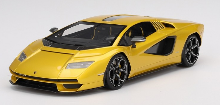 TOP SPEED,LAMBORGHINI Countach LPI 800-4 New Giallo Orion 2023, 1/18 ...