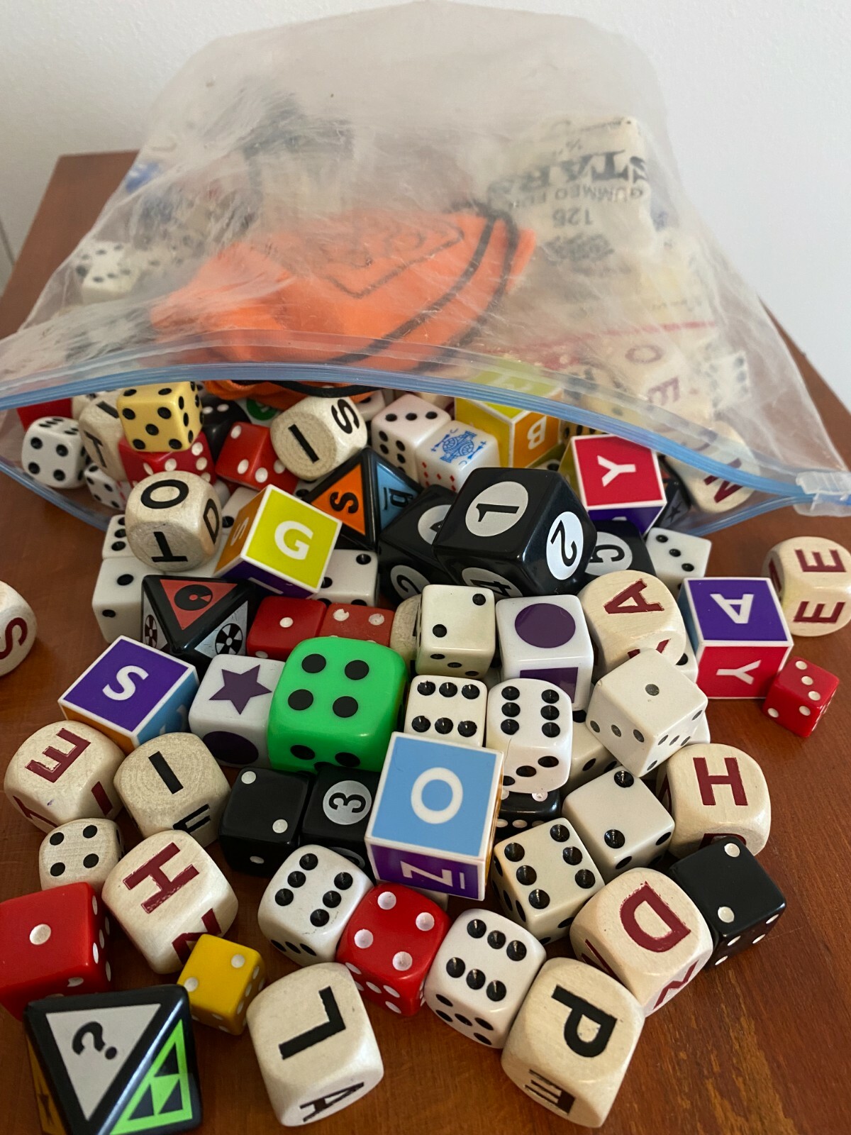 Dice Lot Die Collection Mixed Set of Dice Bundle Game 6 sided pips 3 ...