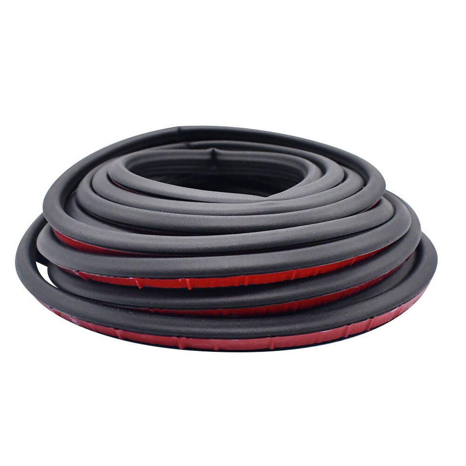 Universal Car L-Shaped Rubber Sealing Strip Weatherstrip Edge Molding ...