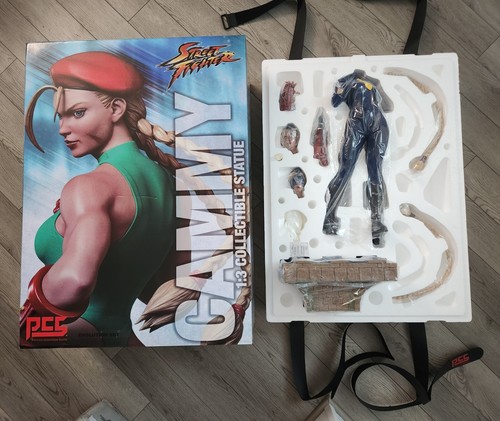PCS Sideshow Street Fighter Evolution Cammy BLUE 1:3 Statue Figure ...