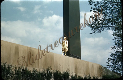 Alexander Hamilton Statue Chicago 1952 1950s 35mm Slide Red Border ...