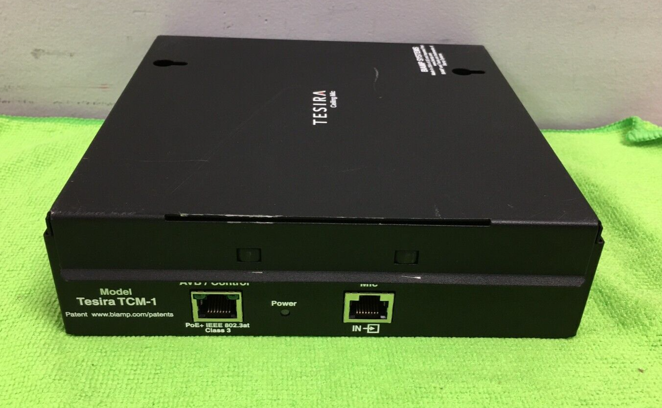 PARTS! Biamp Tesira TCM-1 Tesira Expansion Beam tracking system | eBay