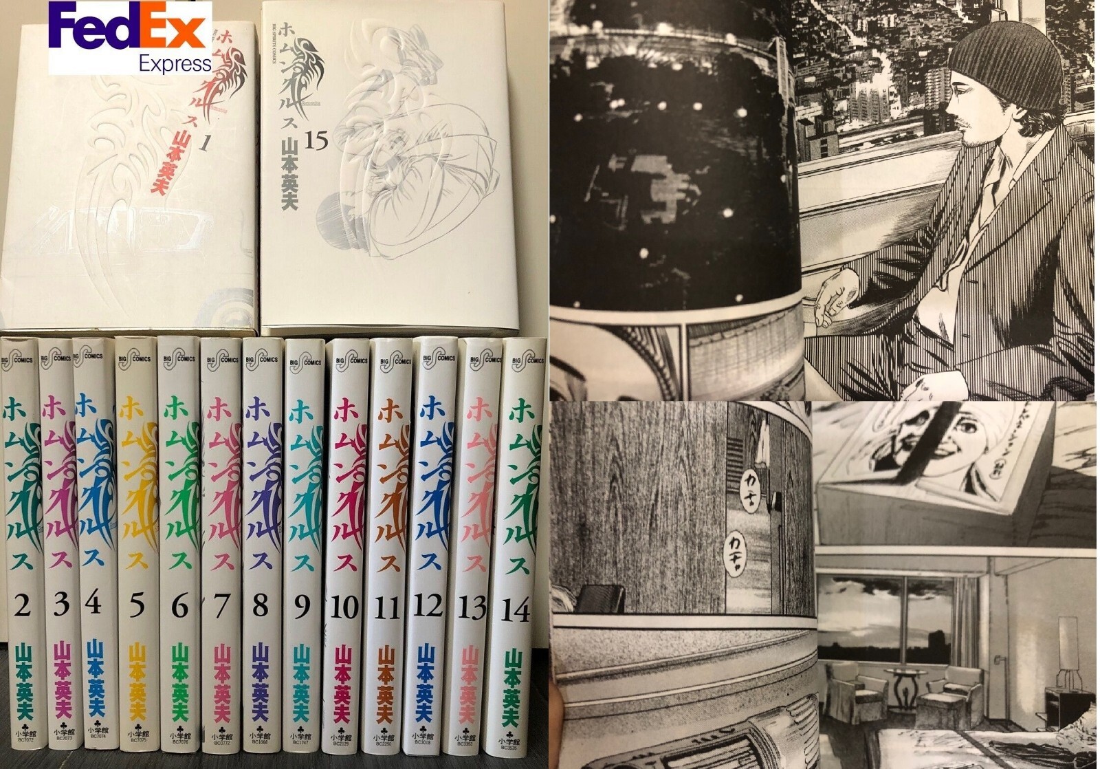 Homunculus Vol.1-15 Complete set Manga Comic Hideo YamamotoJapanese ...