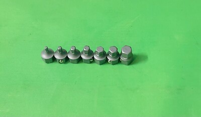 Metric Extra Short,Stubby Hex Socket Set 10mm, 8mm, 7mm, 6mm, 5mm,4mm ...