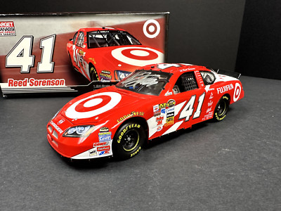 Signed Reed Sorenson #41 2007 Target Dodge Charger - NASCAR 1:24 Die ...