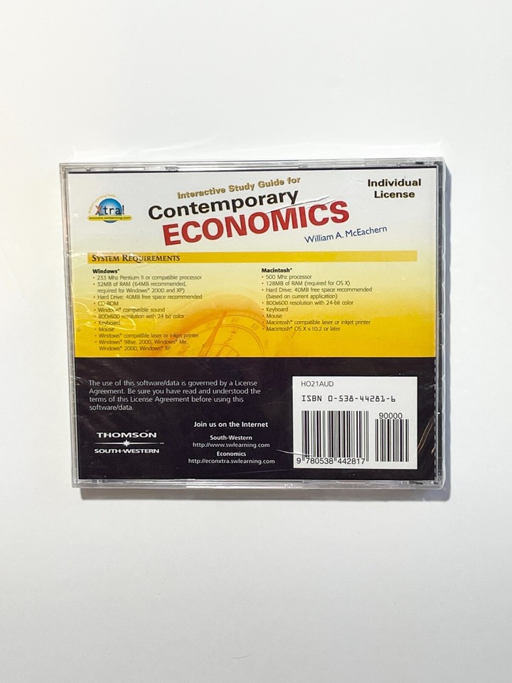 Contemporary Economics 1St Edición Interactive Study Guide William A ...