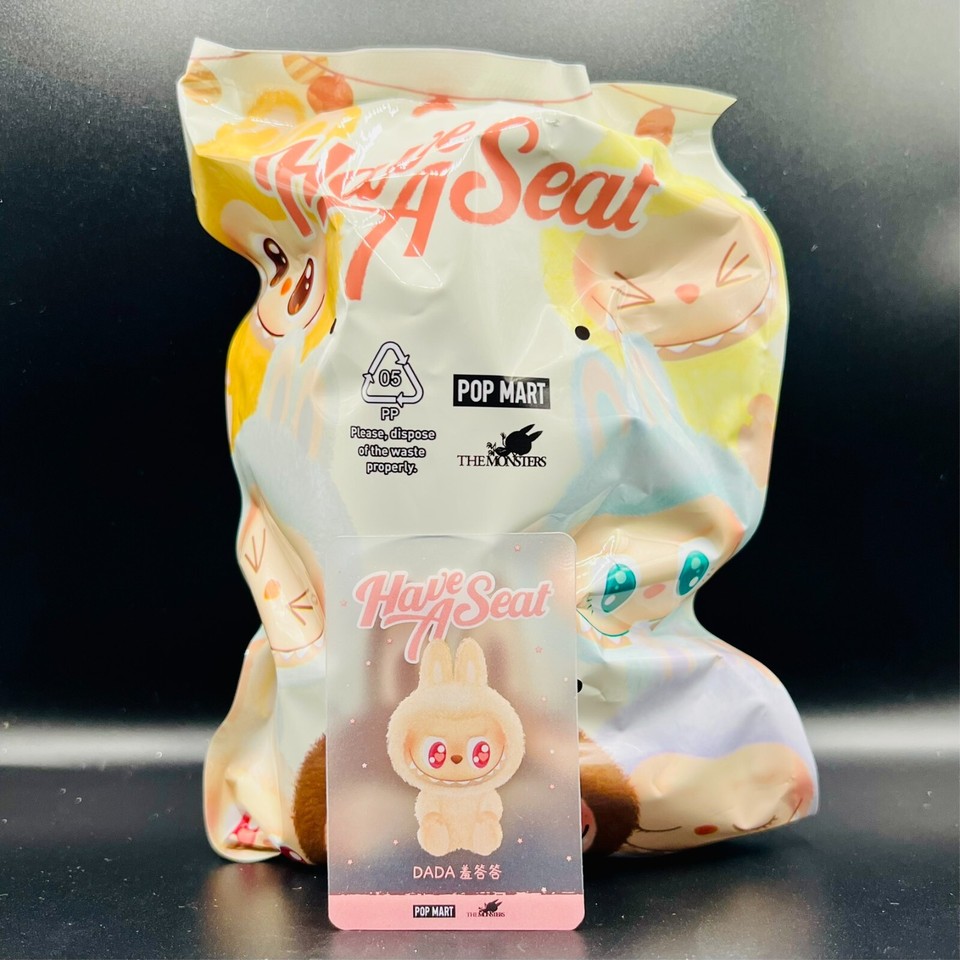 Labubu Pop Mart Have a Seat DaDa with Confirmed figure Authentic US ...