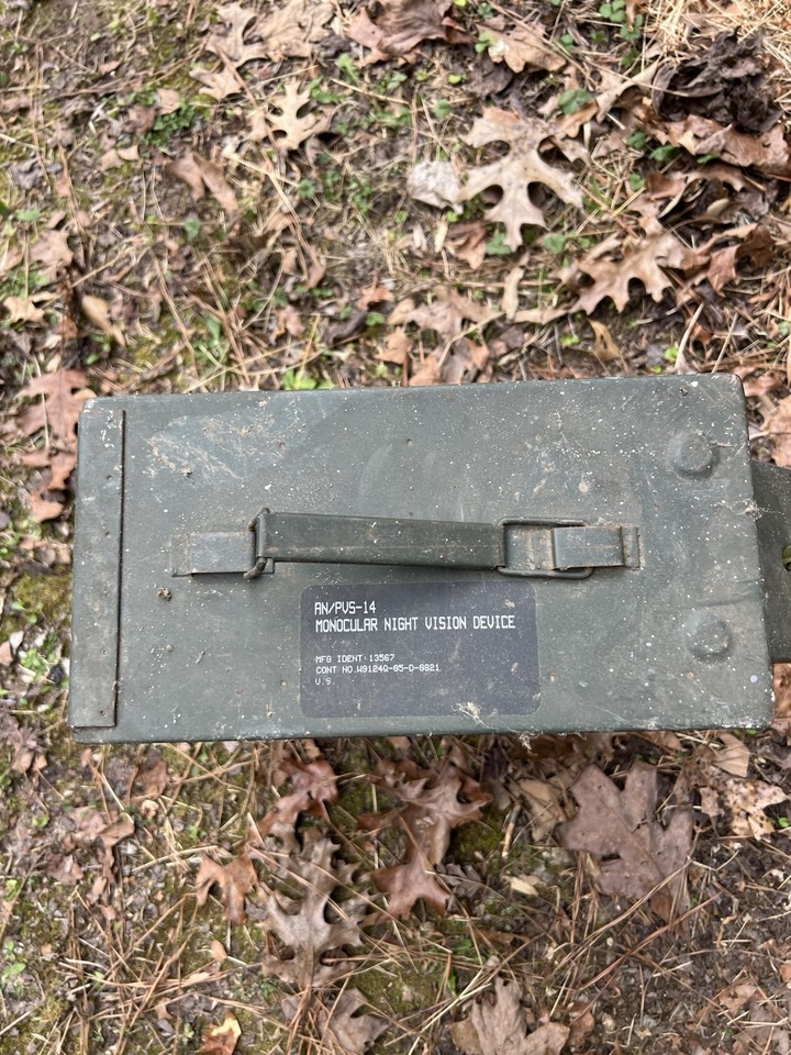 Surplus AN/PVS-14 Case US Military Issue Monocular Night Vision Device ...