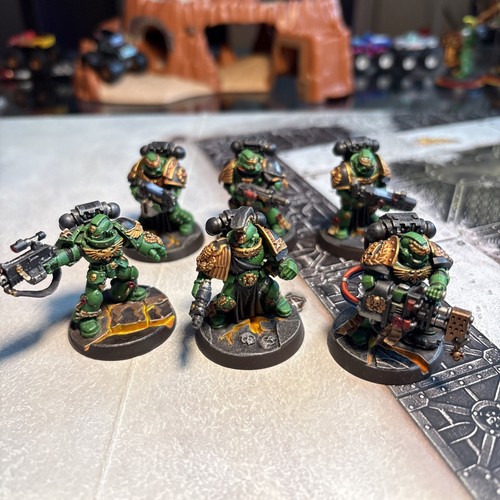 Warhammer 40K Salamanders SPACE MARINES STERNGUARD VETERAN SQUAD - | eBay