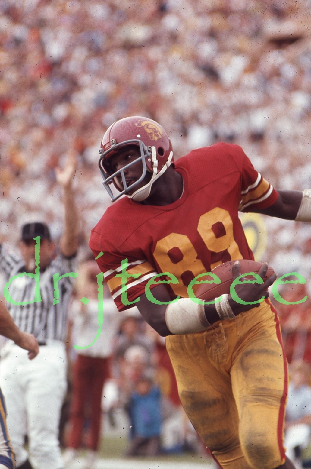1972 Charles Young USC TROJANS - 35mm Football Slide | eBay