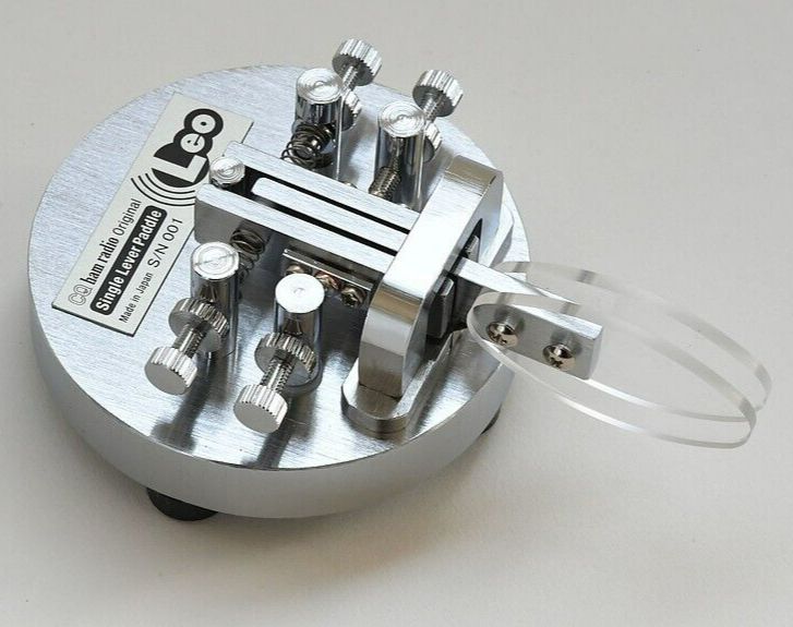 Single Lever Paddle Leo GHD Key x CQ Ham Radio Collab Made in Japan 3 ...
