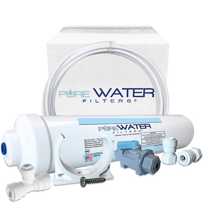 Inline Water Filter Kit for Ice Makers | eBay
