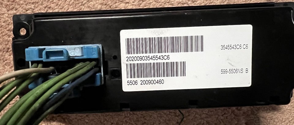 OEM INTERNATIONAL AC CONTROL PANEL INTER 3545543C6 *(NO CORE CHARGE ...