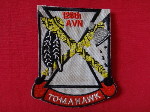 US 128th Aviation Company TOMAHAWK Vietnam War Patch | eBay.de