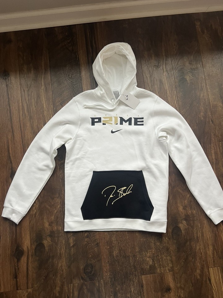 Colorado Buffaloes Buffs CU Nike Prime Hoodie Sweatshirt Men's Deion ...