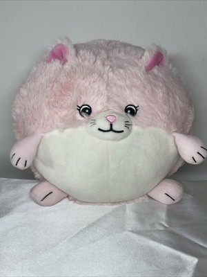 2019 Squishable Pink Kitty Cat Plush Pillow 9”x7” Soft Kawaii Stuffed Animal | eBay