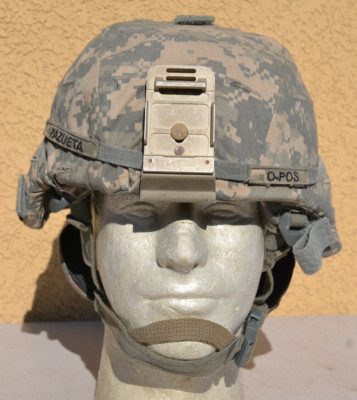 GENTEX CORPORATION ACH ADVANCED COMBAT HELMET WITH CAMO COVER SIZE ...