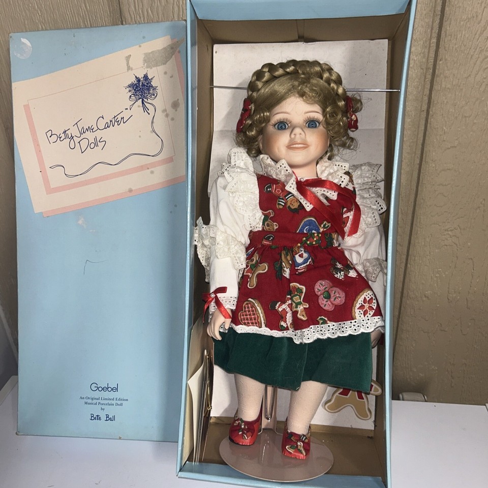 Betty Jane Carter by Goebel Musical Porcelain By Bette Ball “The Cookie ...
