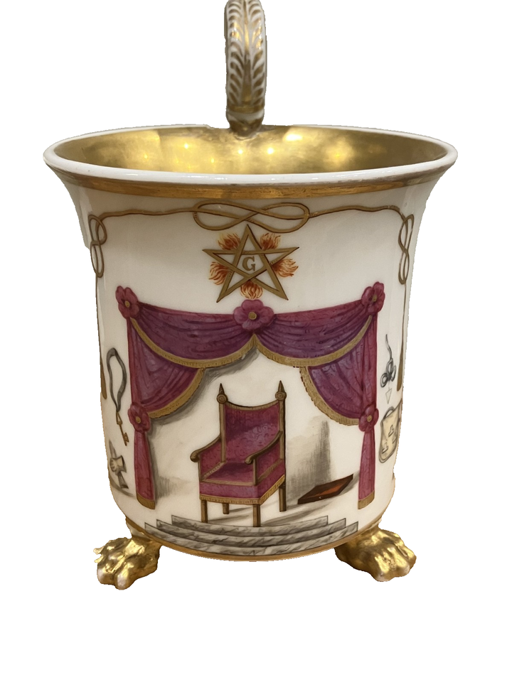 kpm porcelain Masonic mug 1837-1845 | eBay