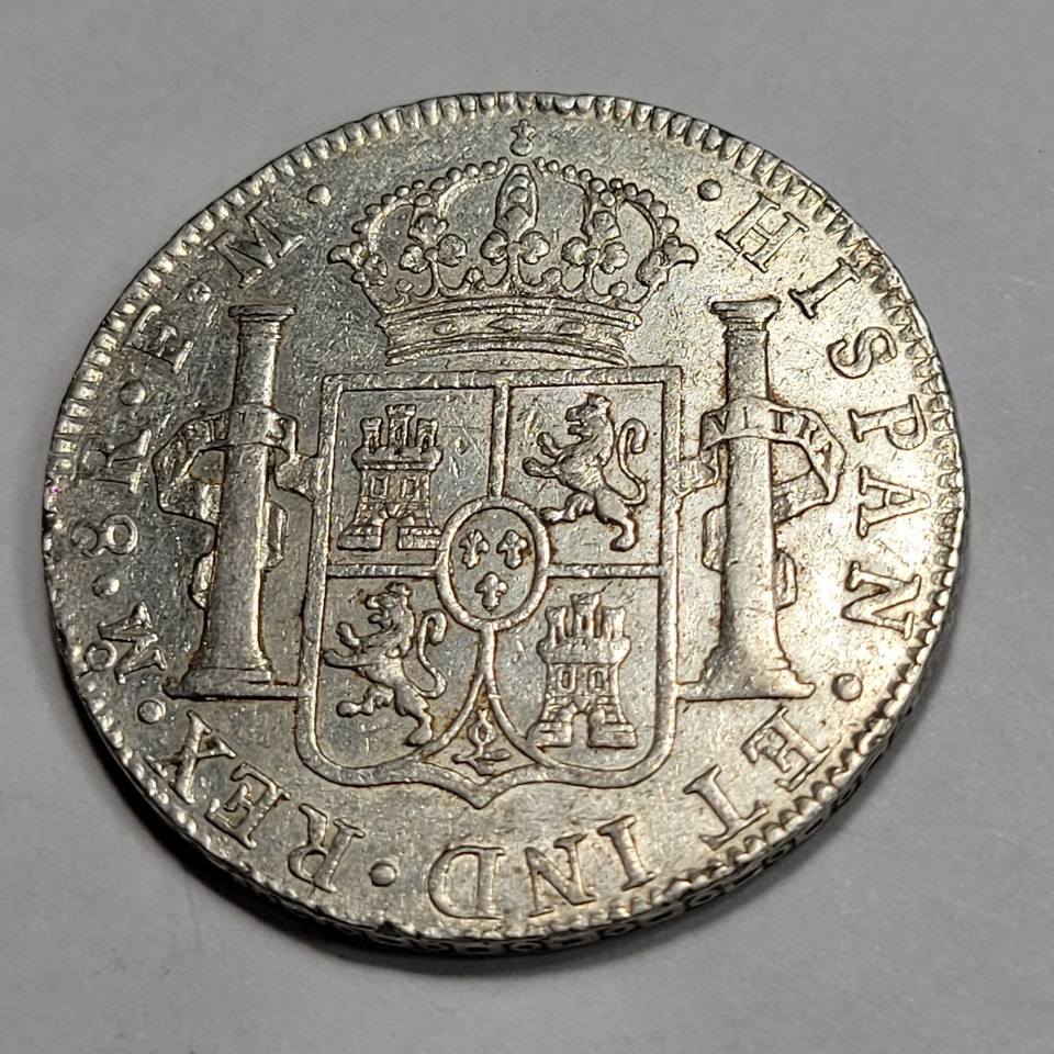 1777 Mo Mexico Silver 8 Reales Carolus III Nice Strong Detail See Pics *K432 | eBay