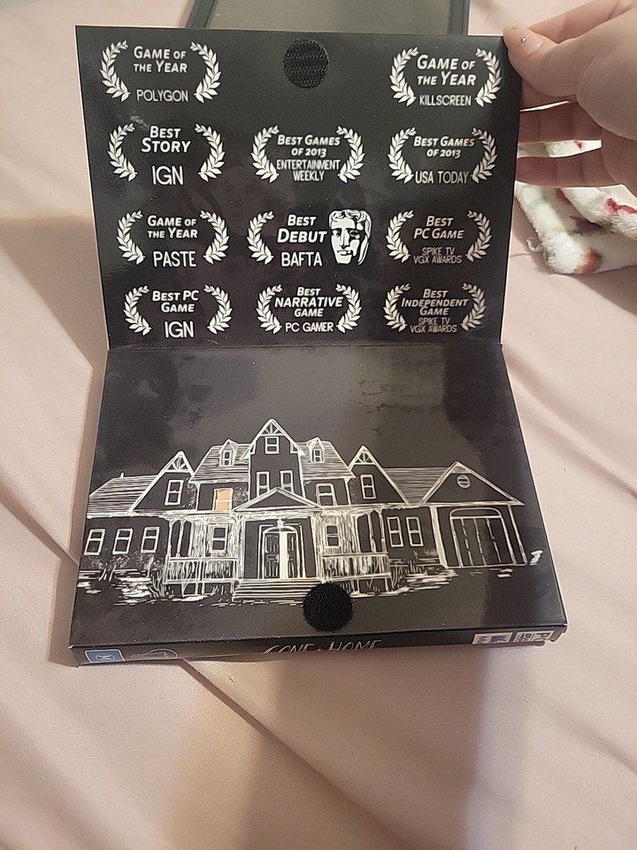 Gone Home PC DVD-ROM Computer Game Windows Mac 2014 Disc Never Used ...