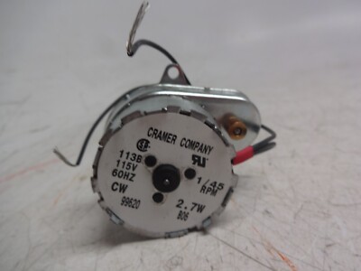 Cramer 113b 99620 B06 Timer Motor | eBay